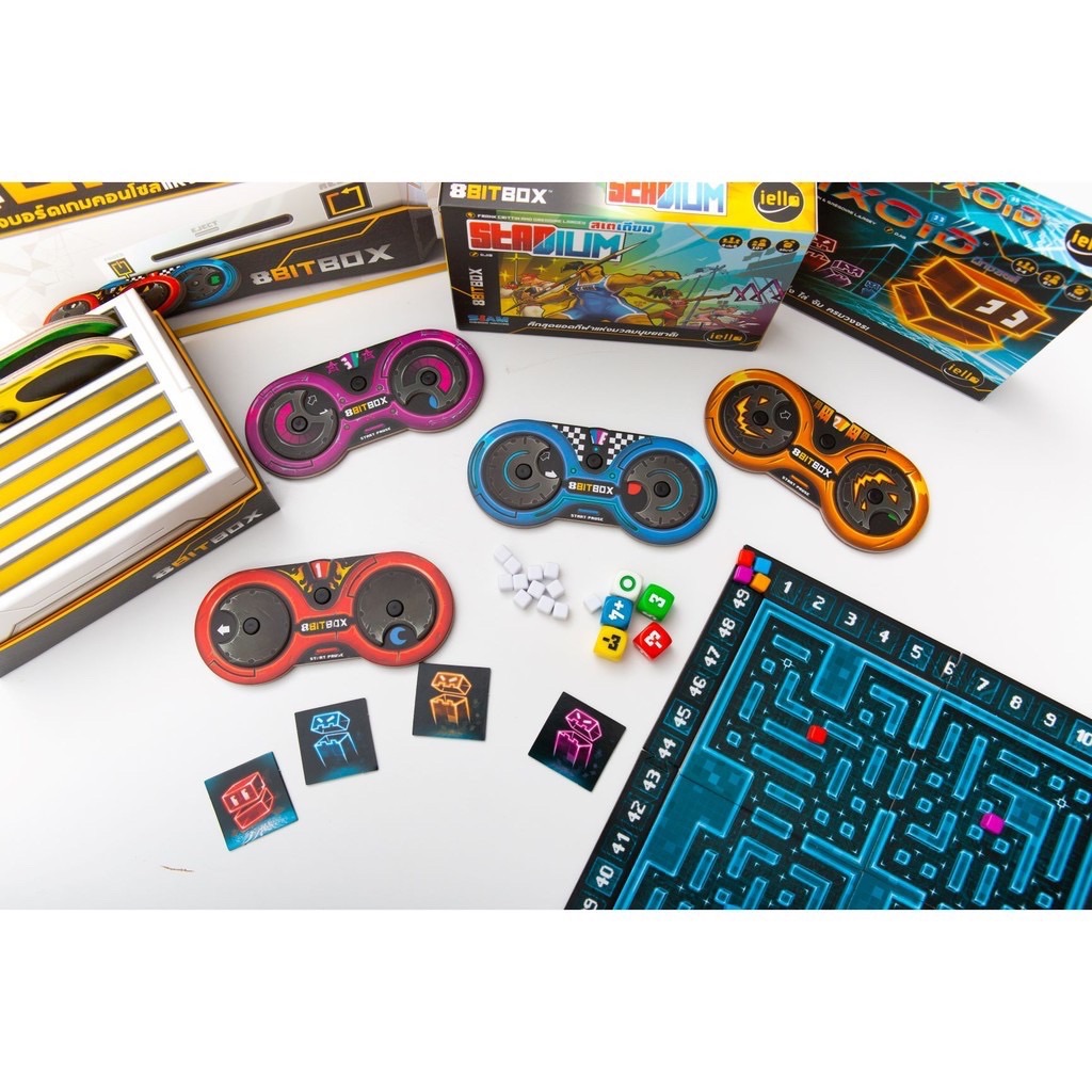 Siam Board Games 8 บิทบ็อกซ์ (8 Bit Box - TH) Board Game - Siam Board ...