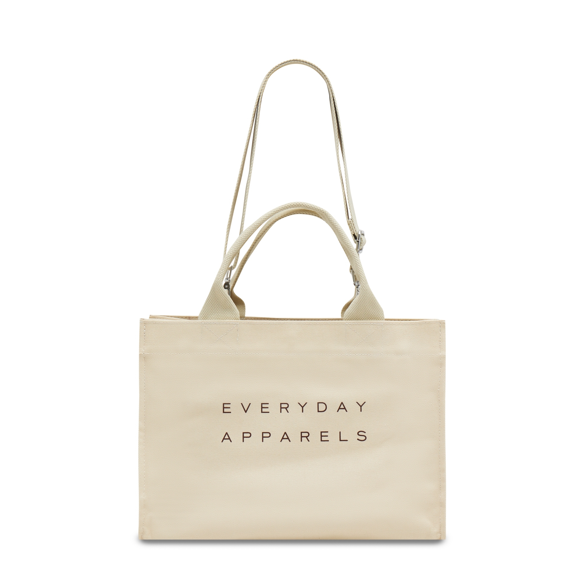 EVERYDAY APPARELS midi tote with strap กระเป๋าแคนวาสไซส์ midi ...