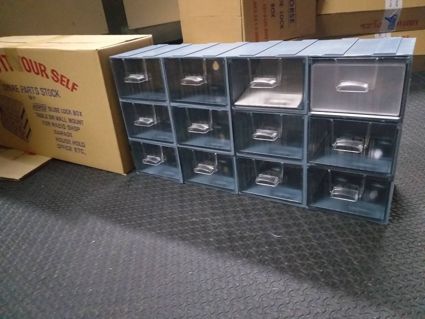 กล่อง HORSE 007-6 กล่องอะไหล่ 1 ชุด มี12ช่อง กล่องอะไหล่ กล่องเก็บของ | Lazada.co.th