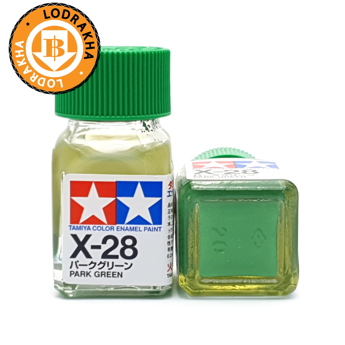 สีเขียวพาร์คเงาสูตรน้ำมัน Tamiya Enamel X28 Park Green 10ml | Lazada.co.th