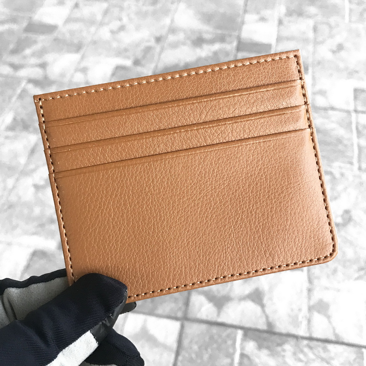 Card Holder ซองใส่บัตรหนัง กระเป๋าบัตร บัตรเครดิต 7 ช่อง P 03 Money