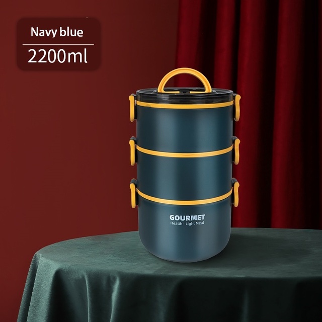 Multifunctional Leak Proof Thermal Insulation Lunch Box Multi Layer ...