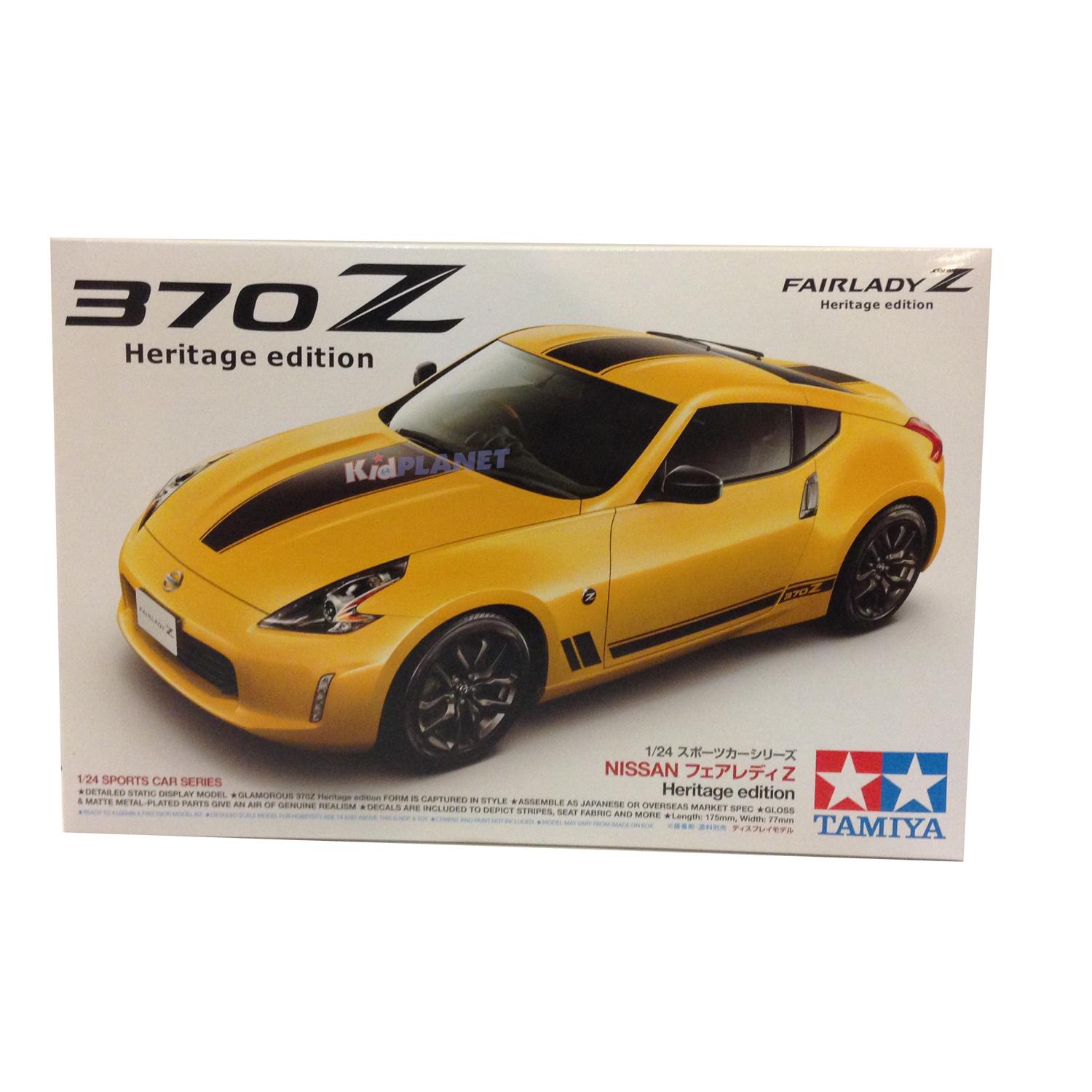 24348 TAMIYA MODEL 1/24 Nissan 370Z Heritage Edition. - Kidplanet ...