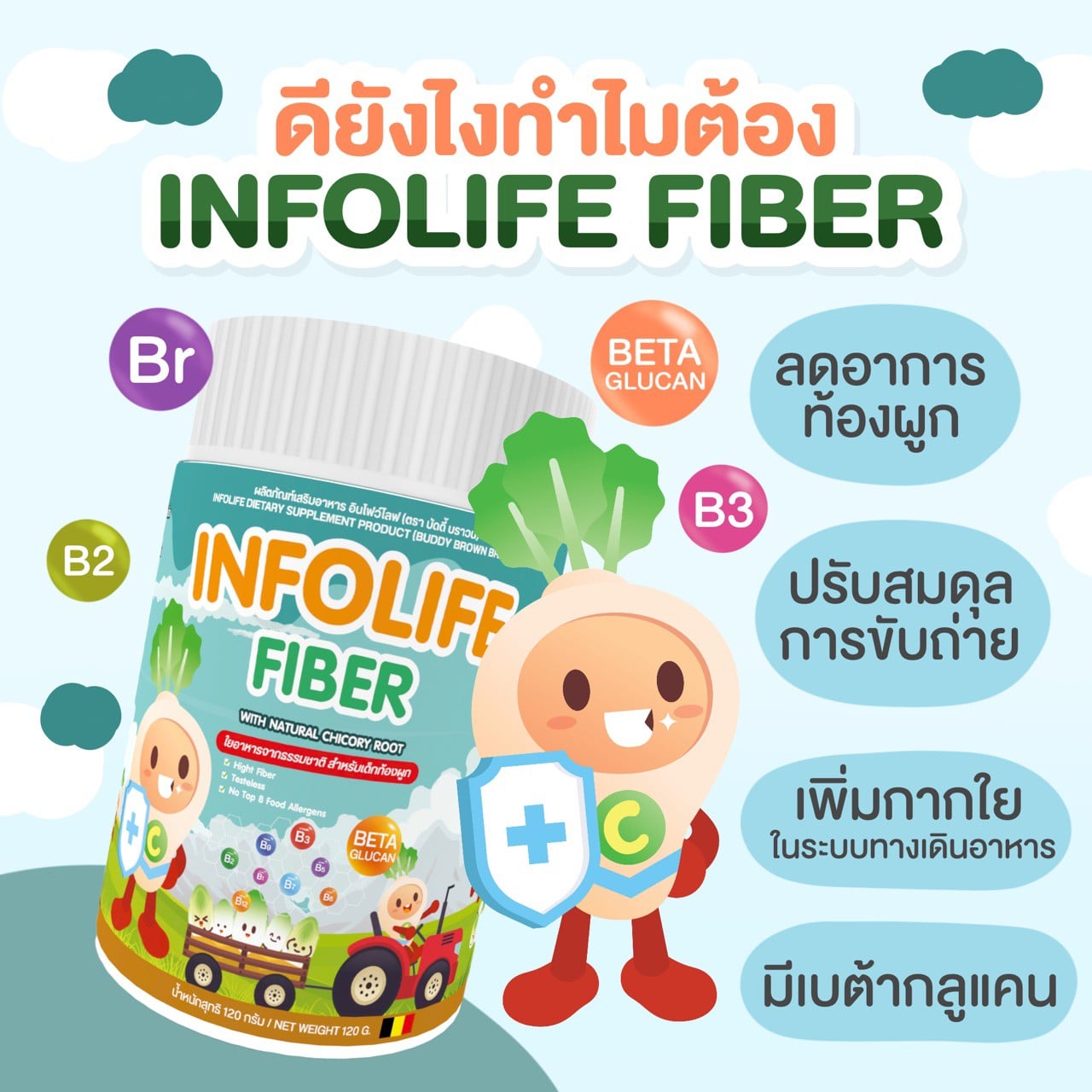 มิวซิแลกซ์ ผลิตภัณฑ์เสริมไฟเบอร์Mucilax Fiber ปรับสมดุลการขับถ่าย รส ...