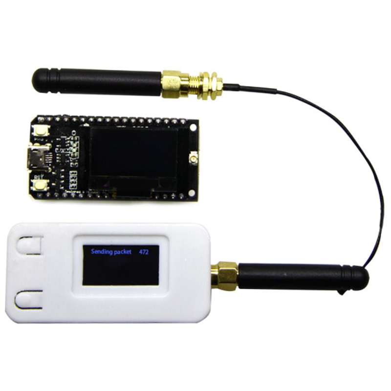 2Pcs of LORA32 868Mhz SX1276 ESP32 Oled-Display Bluetooth WIFI Lora ...