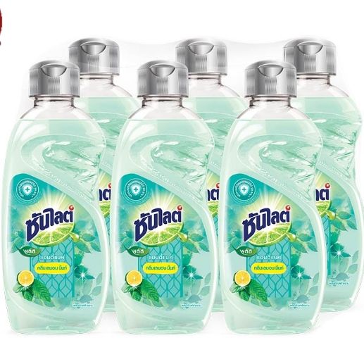 น้ำยาล้างจาน ซันไลต์ พลัส แอนตี้แบค แกลลอน 3200 มล.x4 Sunlight Plus ...