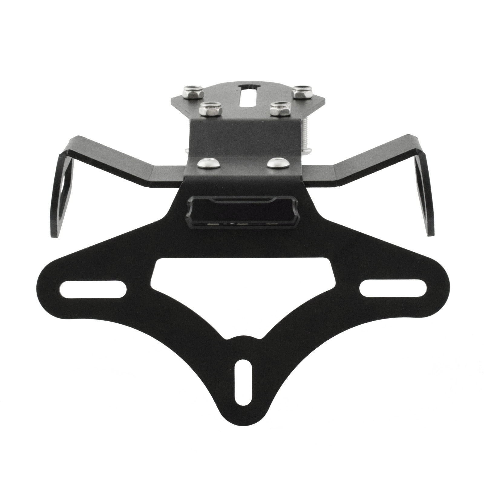 Black Motorcycle Parts LED Light Rear Back License Number Registration ...