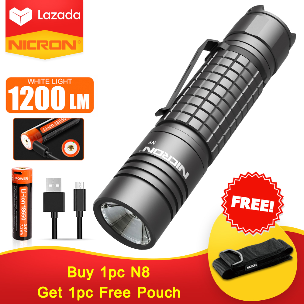 Nicron AA Dry ba-ttery for Flashlight use N4/B74e/B74/B74camo/B74UV/W53 ...