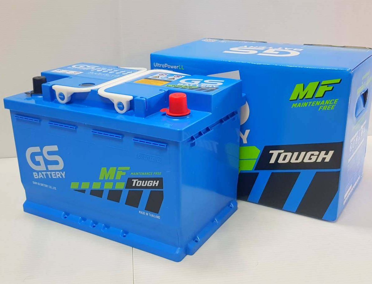 GS BATTERY LN3-MF แบตเตอรี่ชนิดขั้วจม REVO, FORTUNER, NAVARA, EVEREST ...