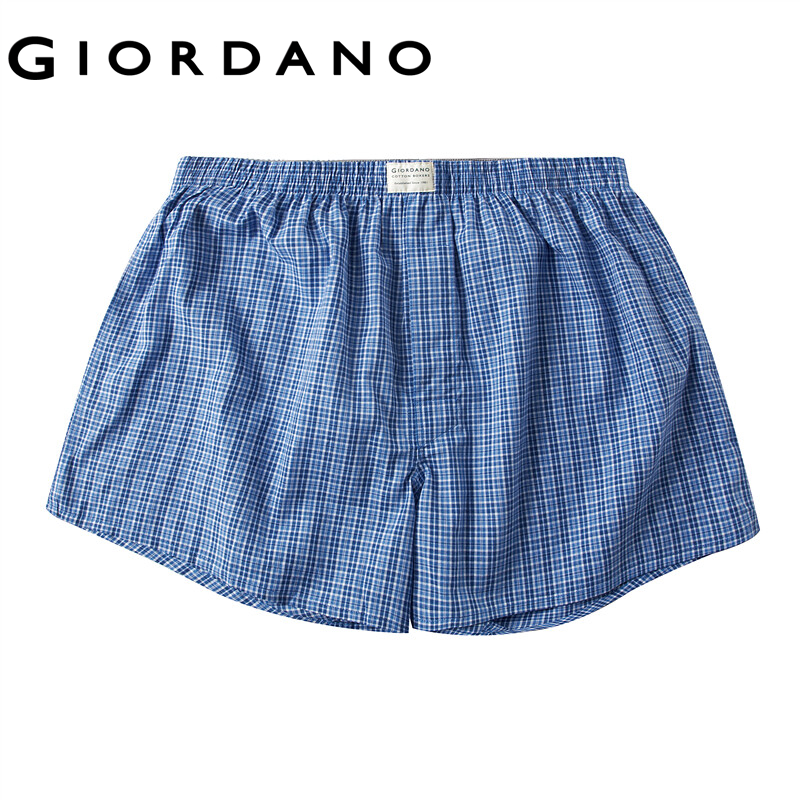 Giordano กางเกงใน Boxer บ๊อกเซอร์ ผ้าฝ้าย 100% จำนวน 3 ตัว Free ...