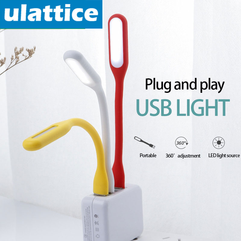 Ulattice Portable Mini Usb Light Ultra Bright Flexible DC5V 1.2W Led Lamp Light With Usb For ...