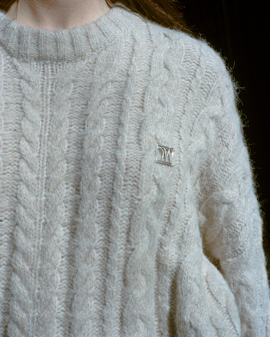 (พร้อมส่ง)DAILY WOOL DW SWEATER เสื้อกันหนาว ใช้เส้นด้าย wool ถึง 70% ...