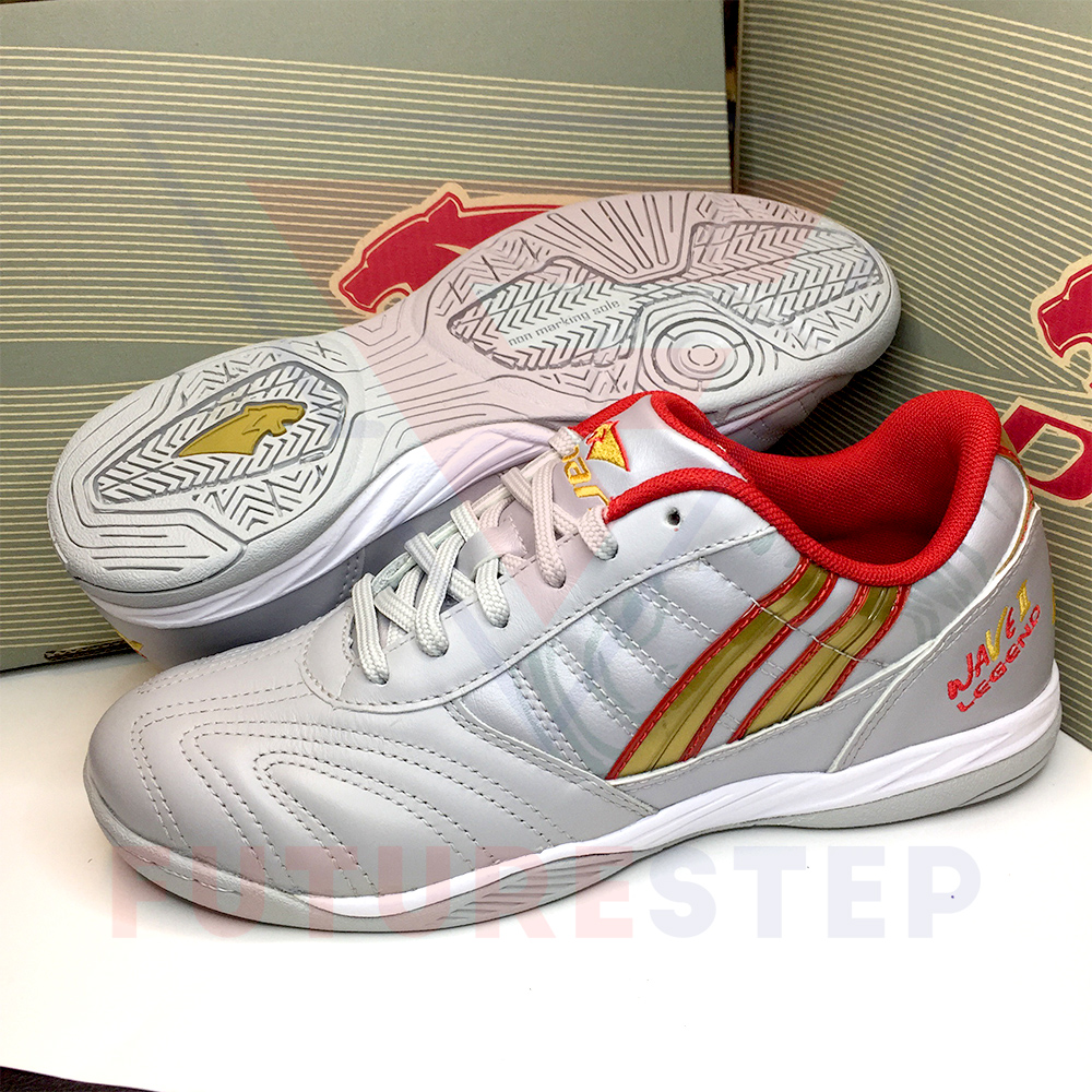 รองเท้าฟุตซอลหนังแท้ Pan Wave II Legend สำหรับสนามพื้นเรียบ | Lazada.co.th