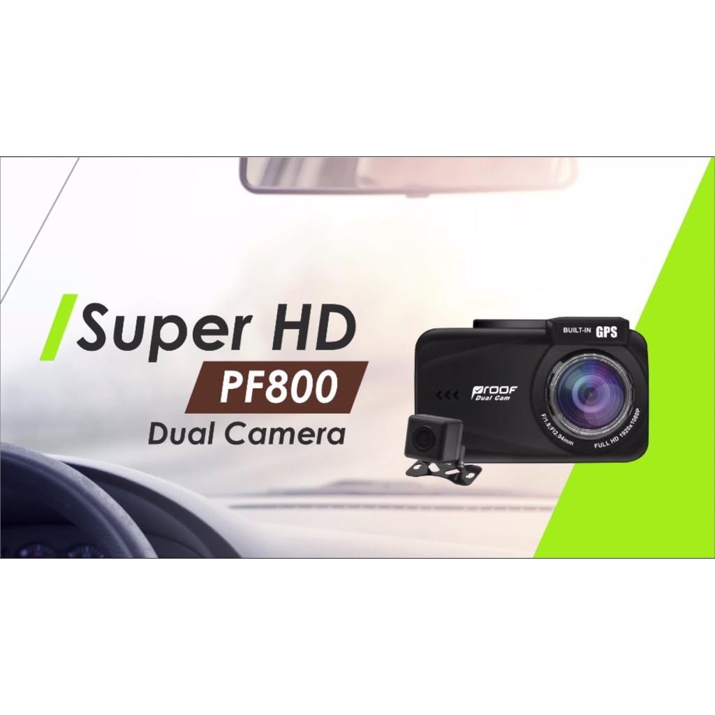 ⚡ CHIP SONY จีพีเอสในตัว⚡ Proof PF800 + GPS กล้องติดรถยนต์ กล้องติด ...