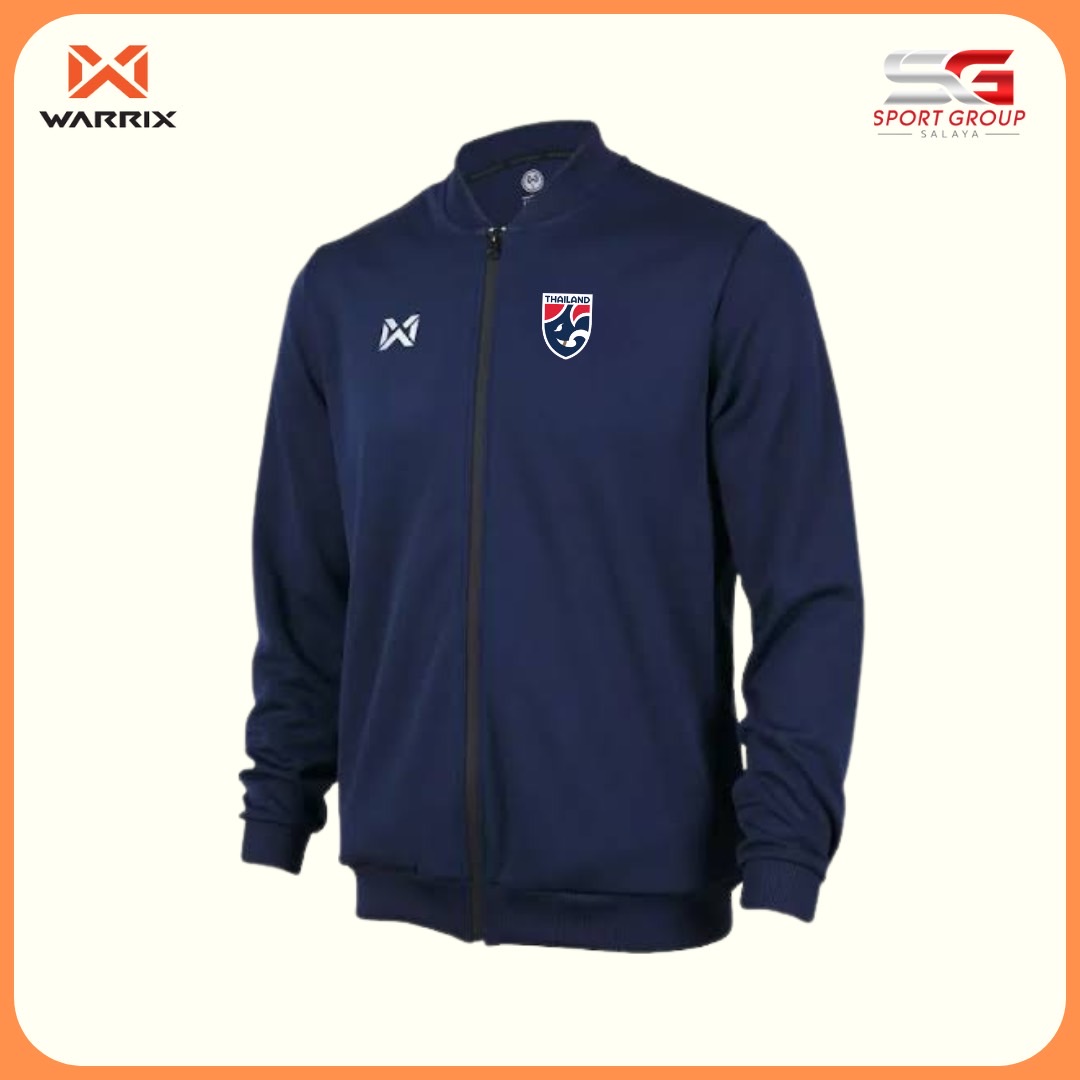 เสื้อวอร์มทีมชาติ เฟล็กโลโก้ช้างศึกฟรี WARRIX TITAN II WARM JACKET (WA-223WRACL30) มีคำว่า ...