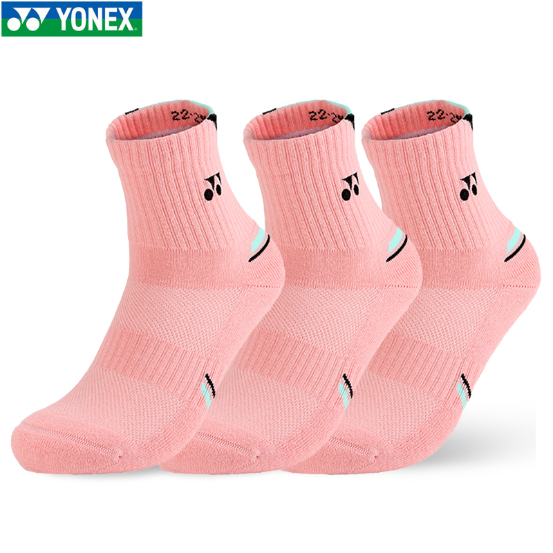 YONEX Yonex yy ชายและหญิงถุงเท้ากีฬาถุงเท้าแบดมินตันถุงเท้าผ้าขนหนูหนา 145092BCR ...