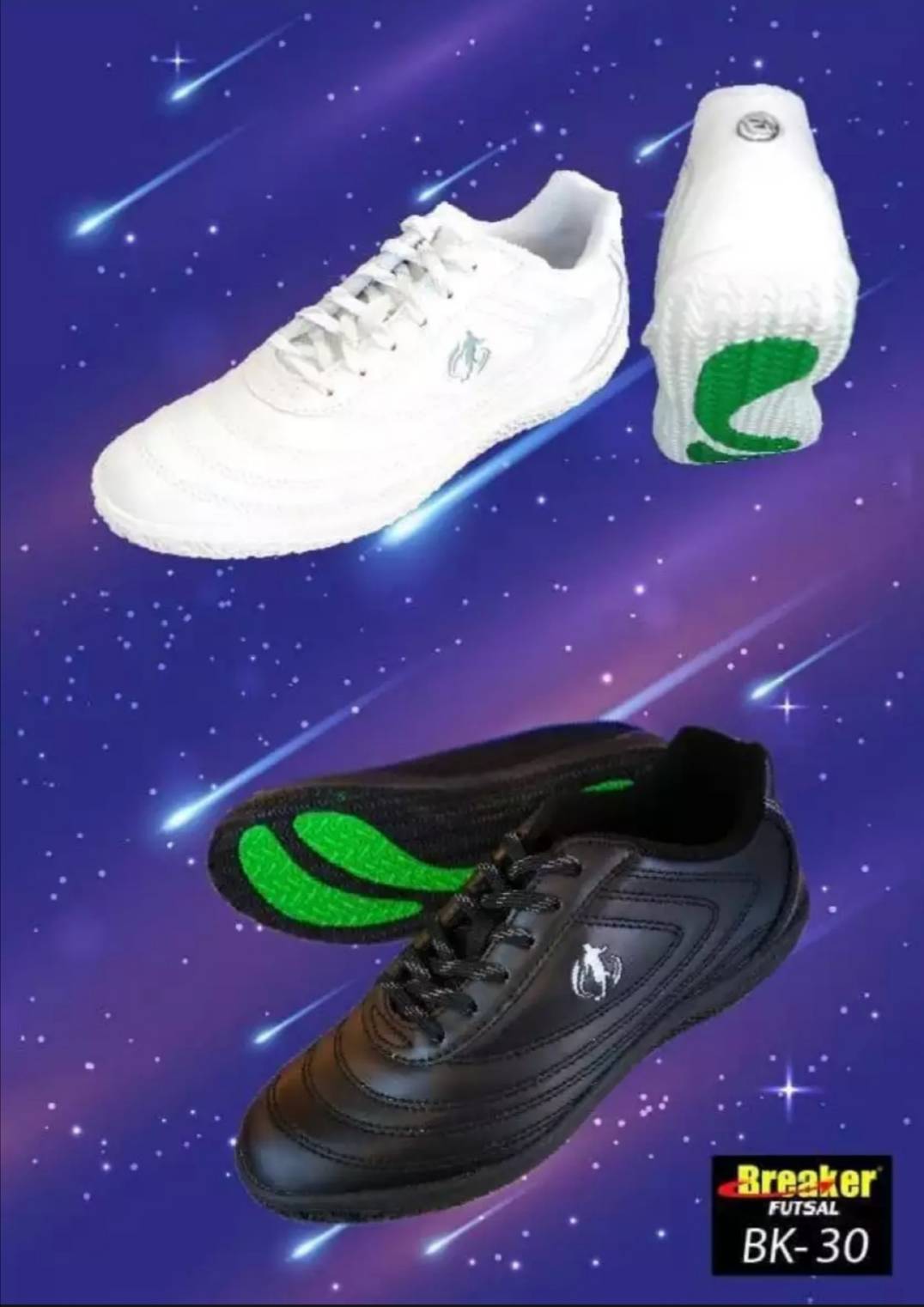 รองเท้าผ้าใบนักเรียนฟุุตซอล Breaker รุ่น BK-30 - Everyday look ...