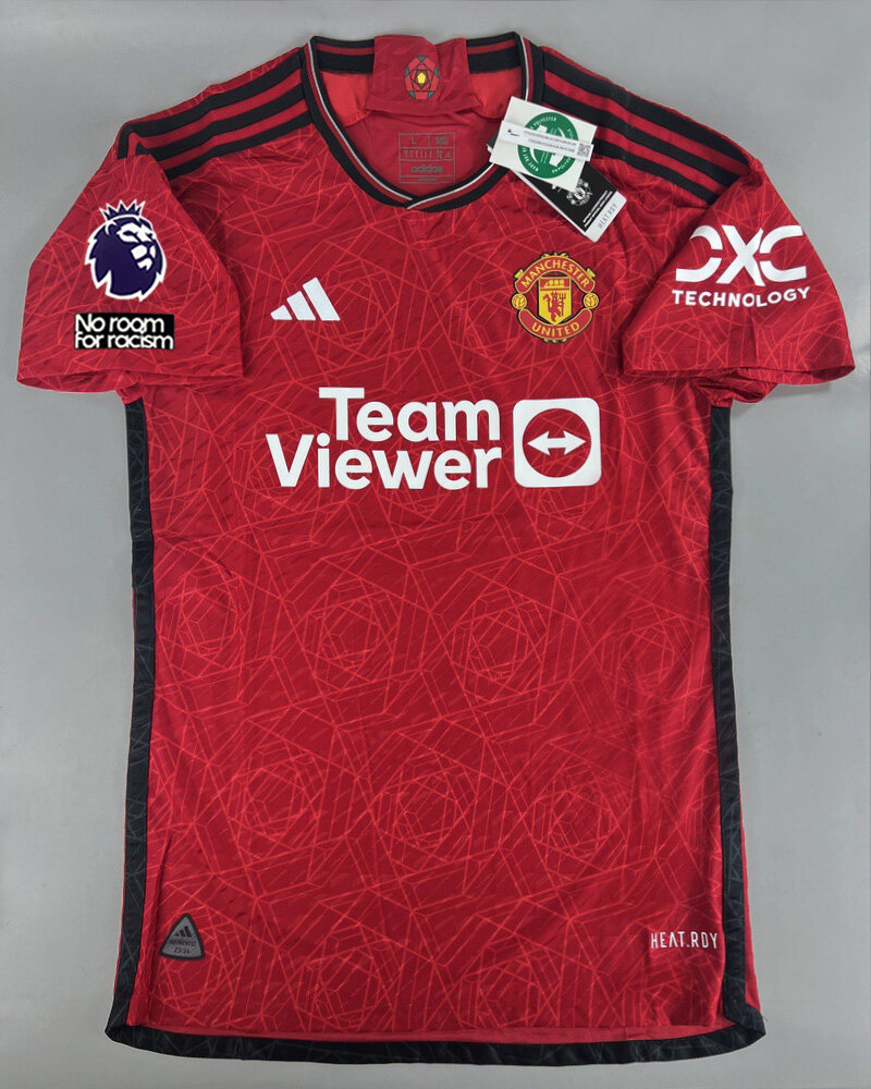 2023-24 Player Manchester United Home English Premier League Patch ...