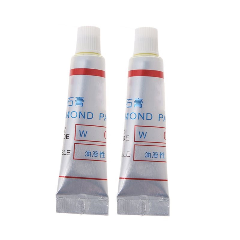 2pcs Diamond Abrasive Paste Compound Micron Glass Metal Polishing ...