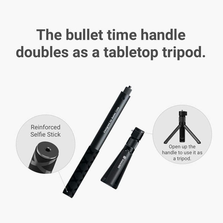 Insta360 Bullet Time Bundle Tripod Handle Invisible Selfie Stick 1.2m ...