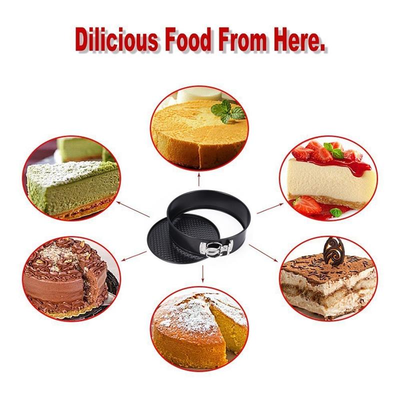 9 Inch Non-stick Springform Pan Cheesecake Pan,Interlocking Leakproof ...