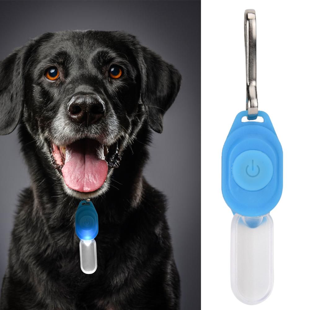 Dog Luminous Pendant with Waterproof LED Dog Tag Night Safety Flashing ...