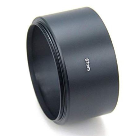 Standard 67mm Metal Lens Hood Cover for 67mm Filter/Lens - save2bs-shop ...