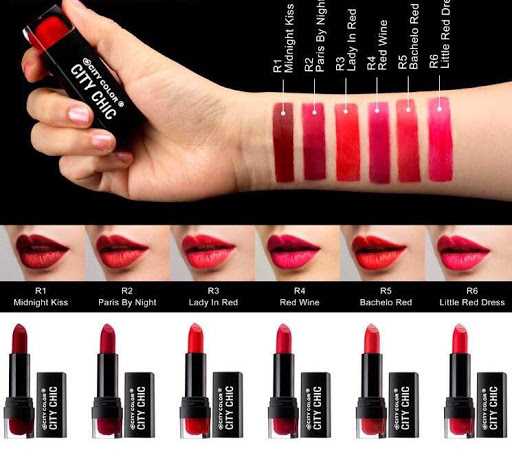 City Color City Chic Lip | Lazada.co.th