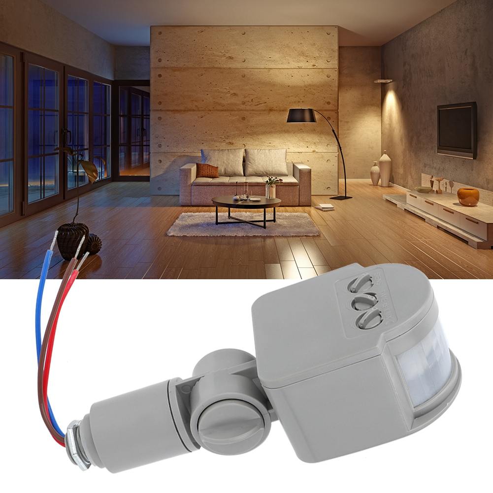 【มีของพร้อมส่ง】COD Intelligent Infrared Human Body Motion Sensor LED ...