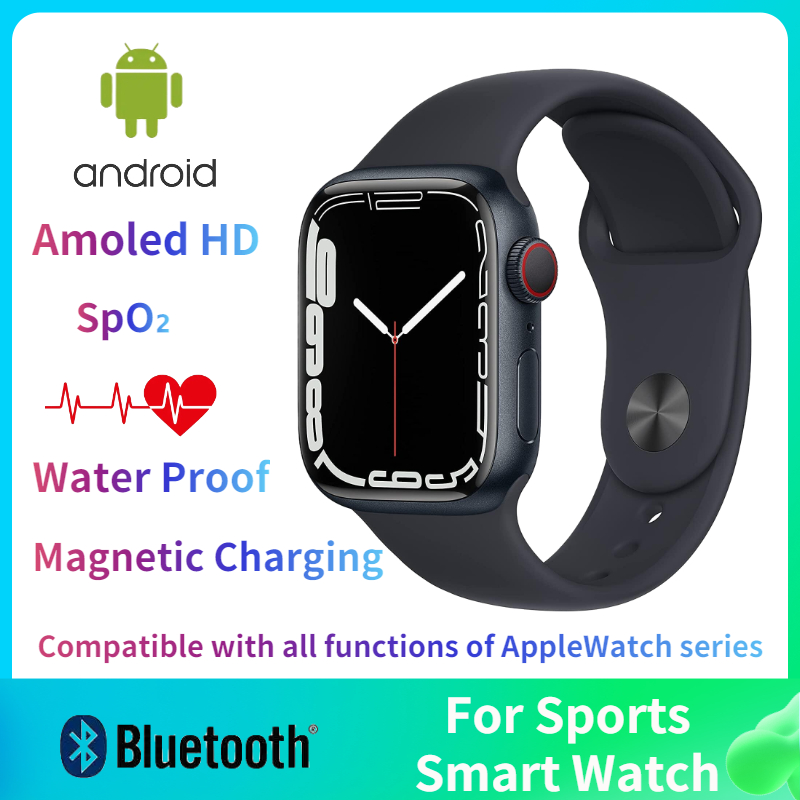 S7 Pro Series 7 Smart Watch GPS Track Bluetooth Call Password Protector IP68 Waterpr Compatible ...