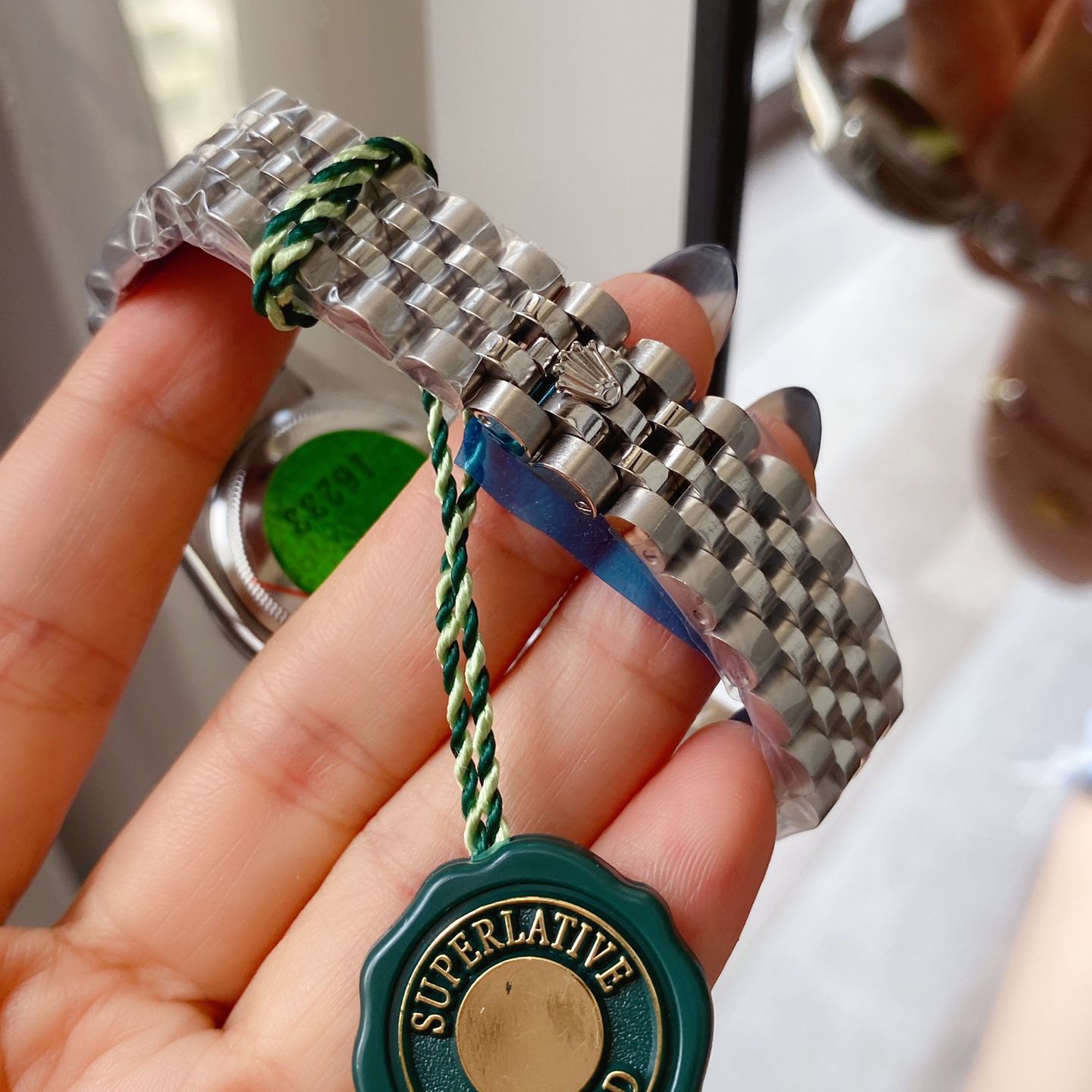 (ของแท้ 100) ROLEX Rolex Womens Log Type Collection Date Show ...