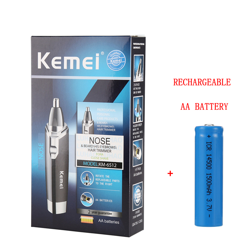 Kemei Nose Hair Trimmer Nasal Wool Implement Nose Hair Cut Washed ...