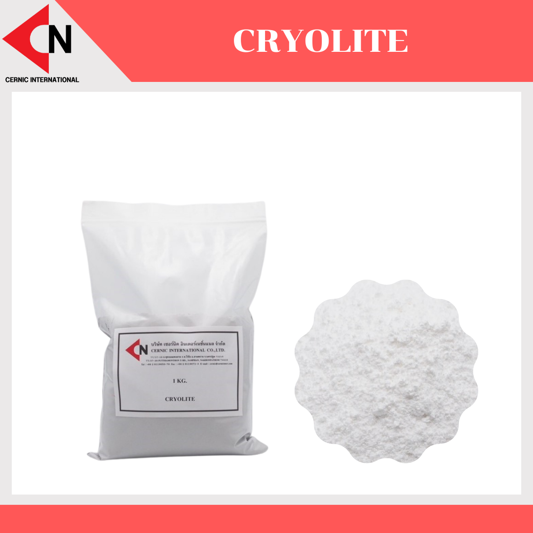 Cryolite ((Crl) แร่ผงไครโอไลต์ 1 กิโลกรัม | Lazada.co.th