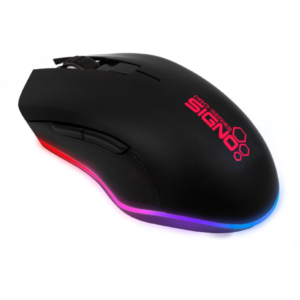 (WOW) MOUSE (เมาส์) SIGNO GAMING GM-907 CENTRO MACRO GAMING MOUSE - manchester united - ThaiPick