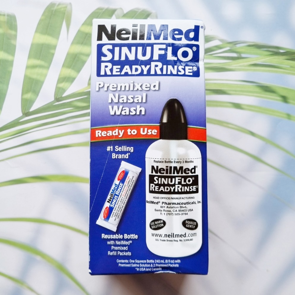 อุปกรณ์ล้างจมูก พร้อมใช้ SinuFlo ReadyRinse Premixed Nasal Wash ...