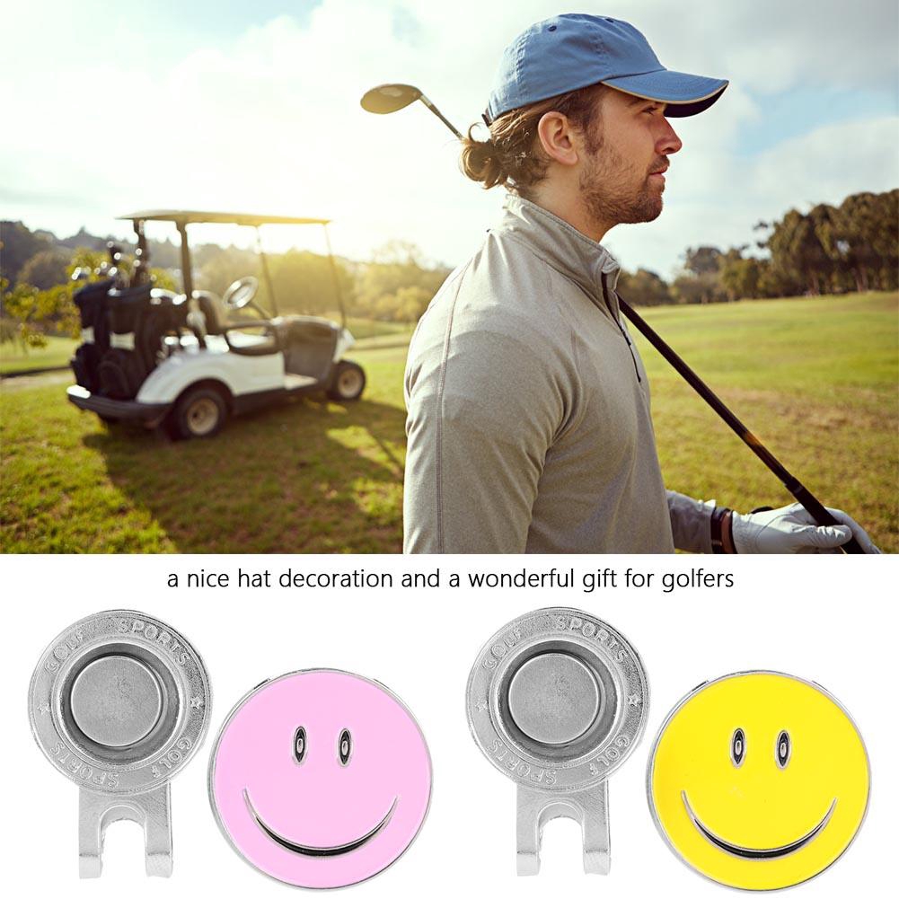 Durable Metal Golf Mini Magnetic Ball Marker Golfer Hat Visor Clip ...