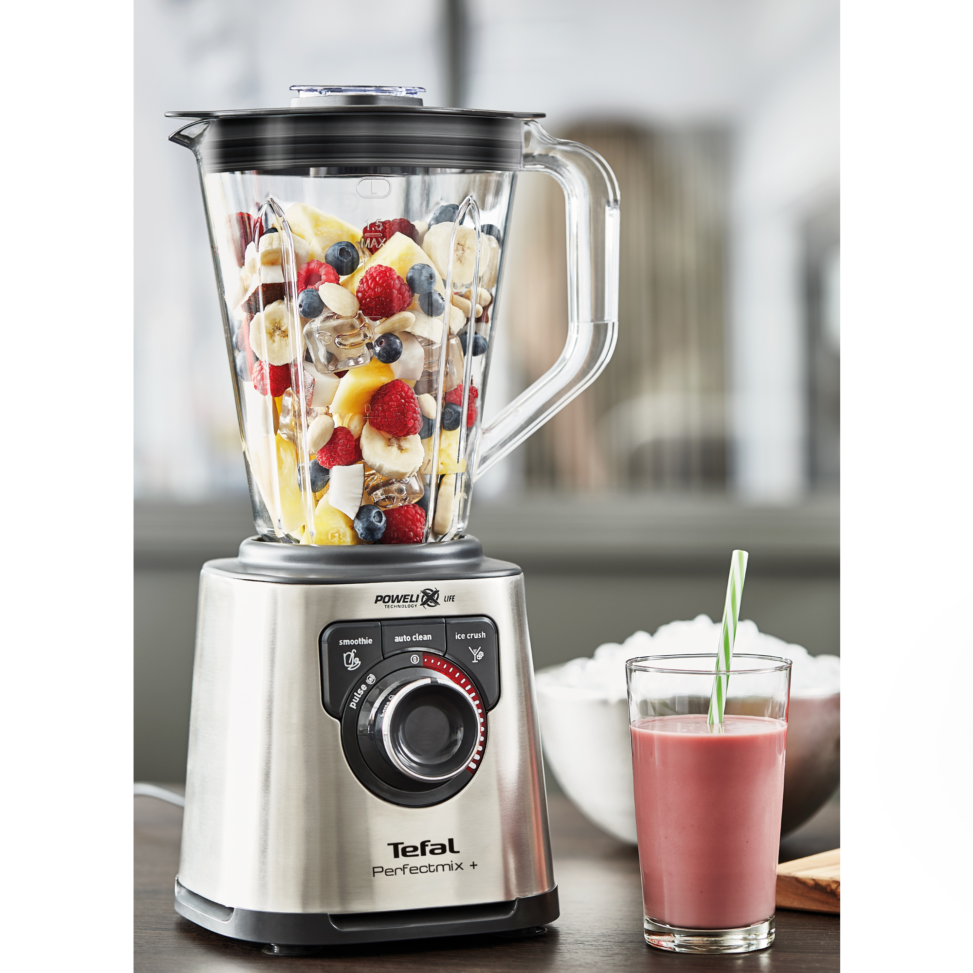 TEFAL เครื่องปั่นพลังสูง HIGH SPEED BLENDER รุ่น BL82AD31 1200วัตต์ ...