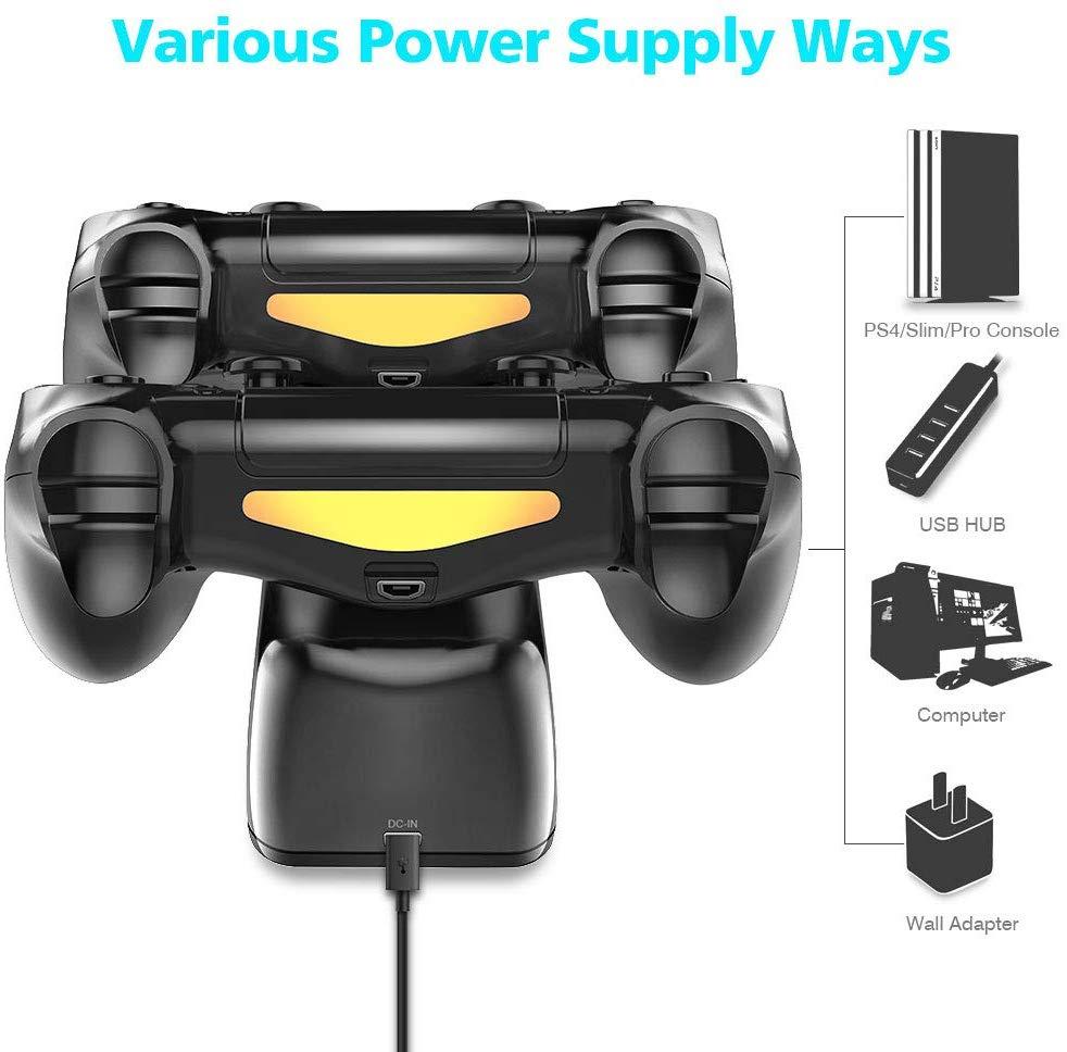 ที่ชาร์ท OIVO PS4 USB Dual Charging Charger Docking Station Stand PS4 ...