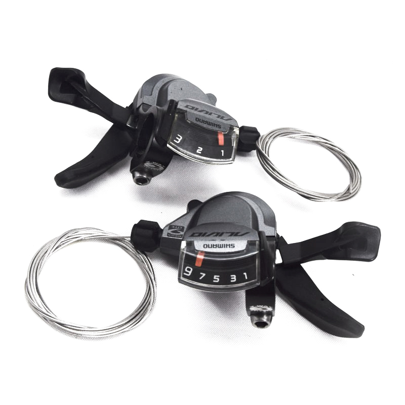 SHIMANO mountain bike M4000 finger dial split finger dial 9-speed 27 ...