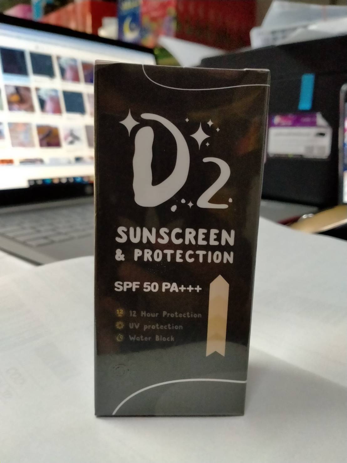 ครีมกันแดด D2 Sunscreen & Protection SPF 50 PA+++ ปริมาณ 15 กรัม - S ...
