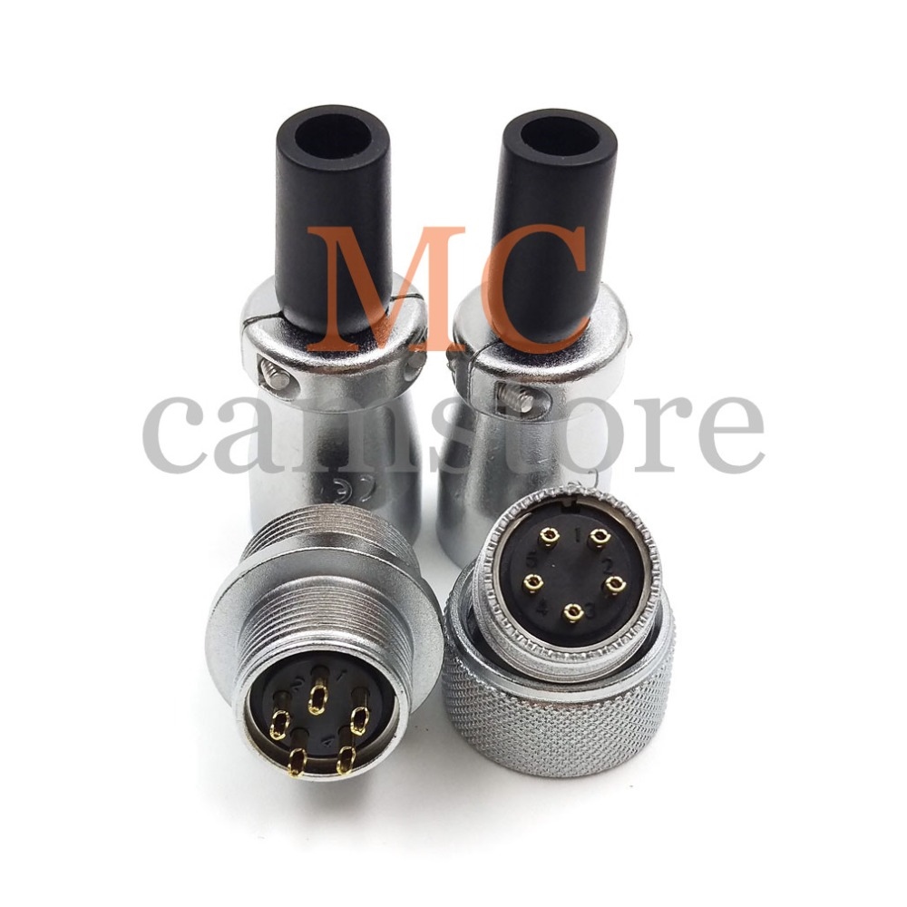 【CW】 WEIPU WS16 TQ ZYB 5 pin waterproof connector aviation power cable ...