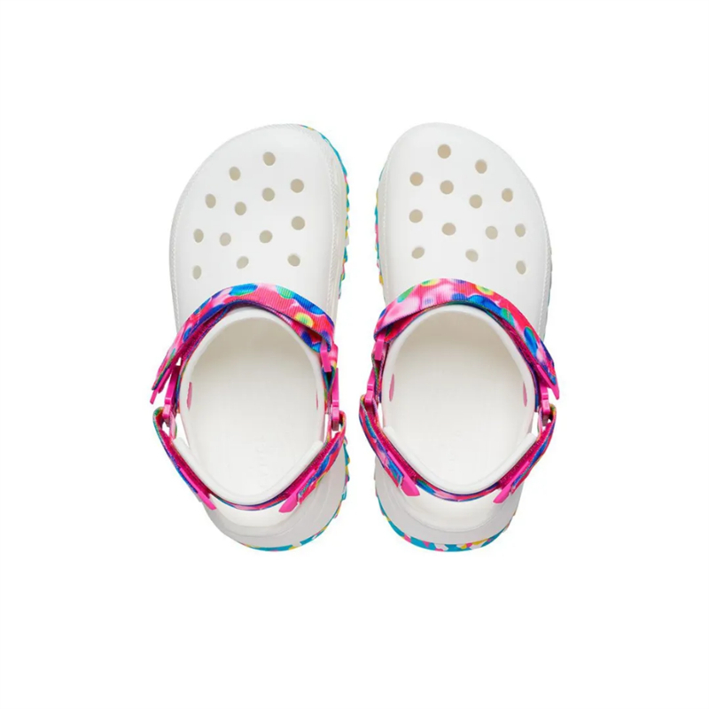 AUTHENTIC SANDALS Crocs Classic Clog White Pink SPORTS SHOES 207990 ...