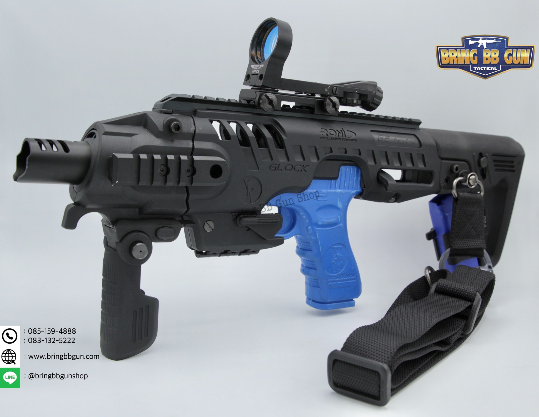 ชุดสุดคุ้ม Roni Gen 2 + เรทดอท + สายสะพายปืน ชุดประกอบปืนสั้น Roni Gen ...