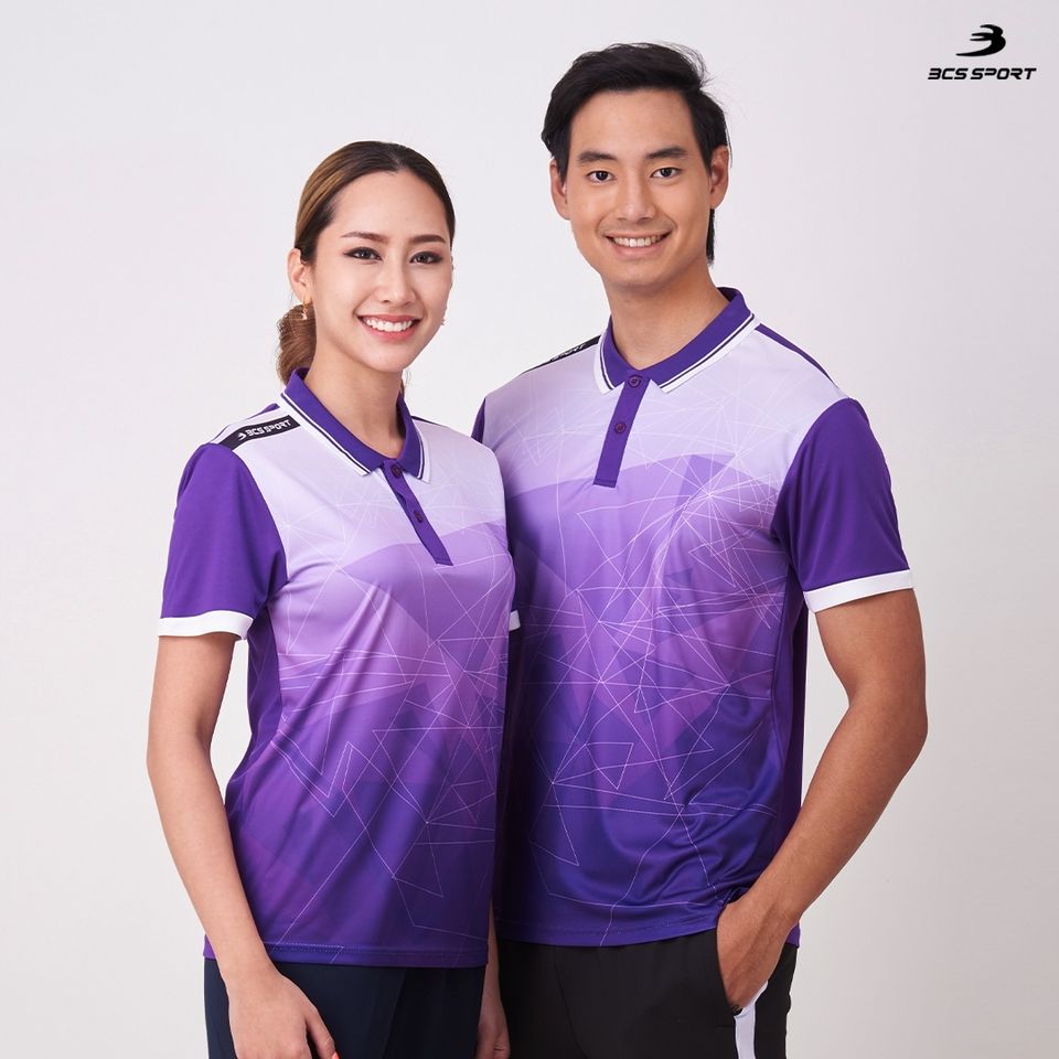 เสื้อคอโปโล ปกสปอร์ต Mini Mall x BCS SPORT เสื้อพิมพ์ลายกีฬา UNISEX ...