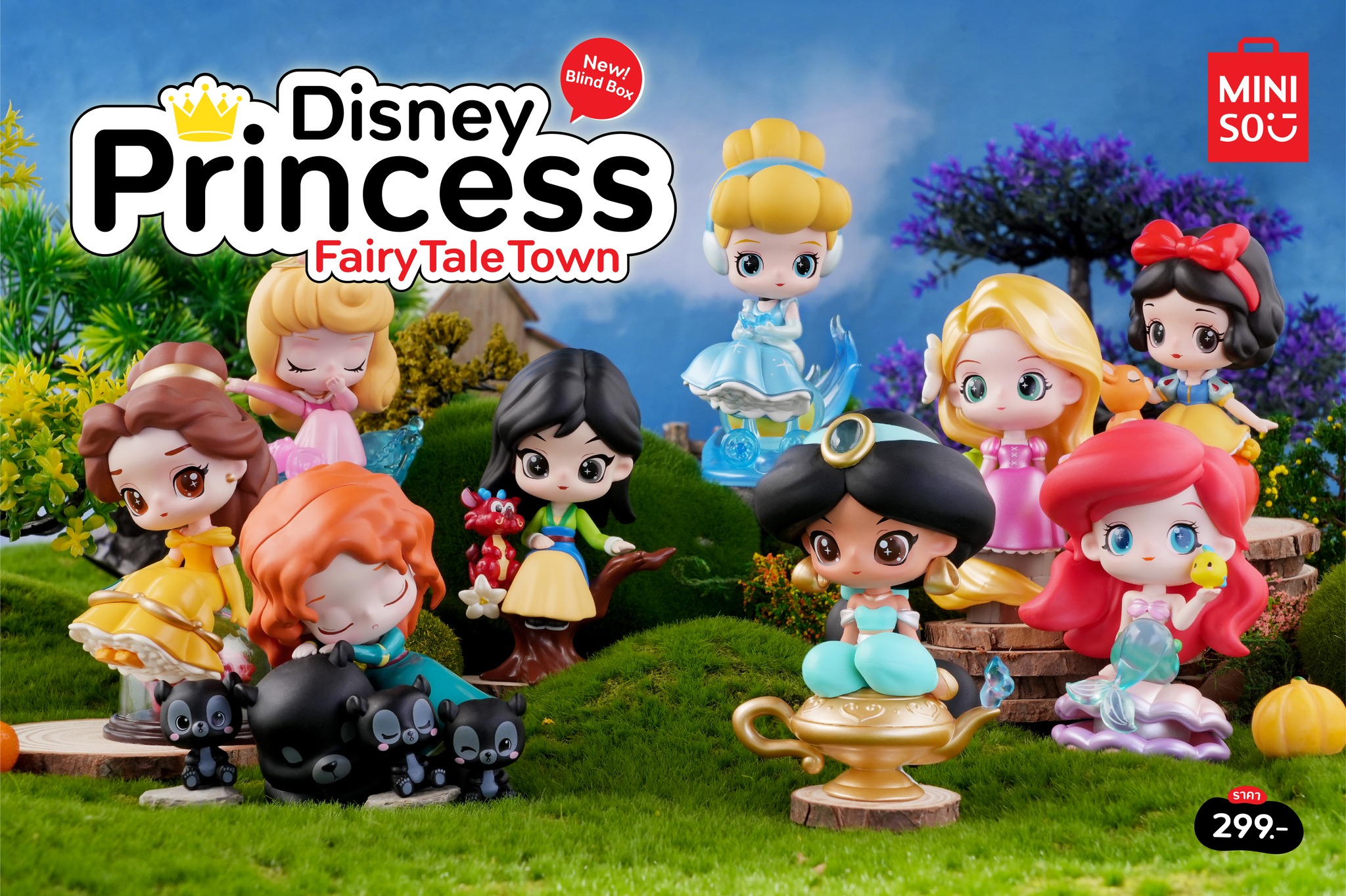 MINISO กล่องมหัศจรรย์ Disney TSUM TSUM Collection Cupcake Theme Night ...