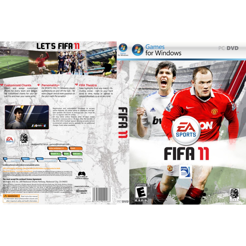 FIFA 11 PC ฟิฟ่า เกมคอมพิวเตอร์ | Lazada.co.th