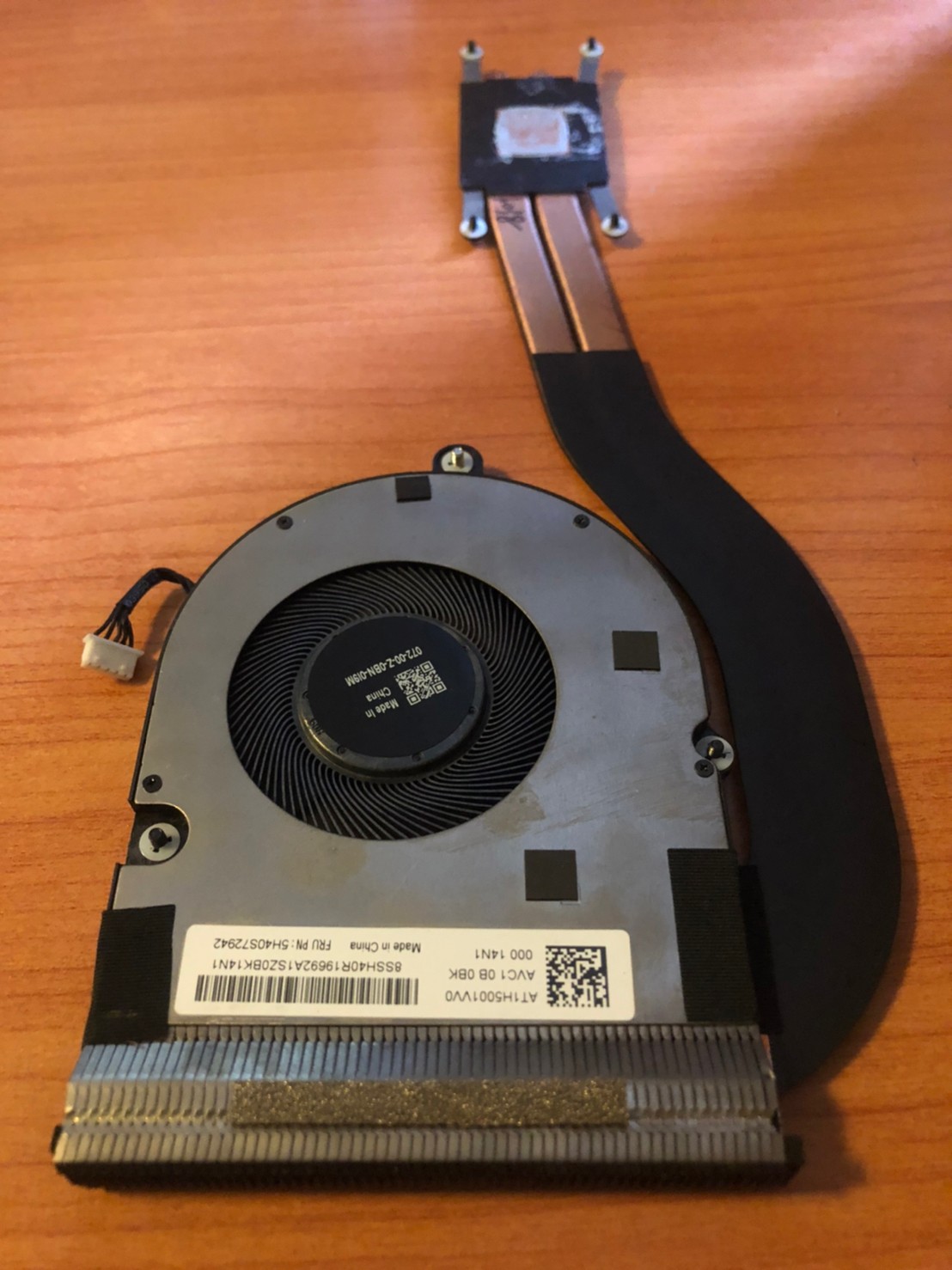 พัดลมระบายความร้อน Lenovo Thinkpad L14 DC 5V 0.50A ฮีทซิงค์ซีพียูโน๊ต ...