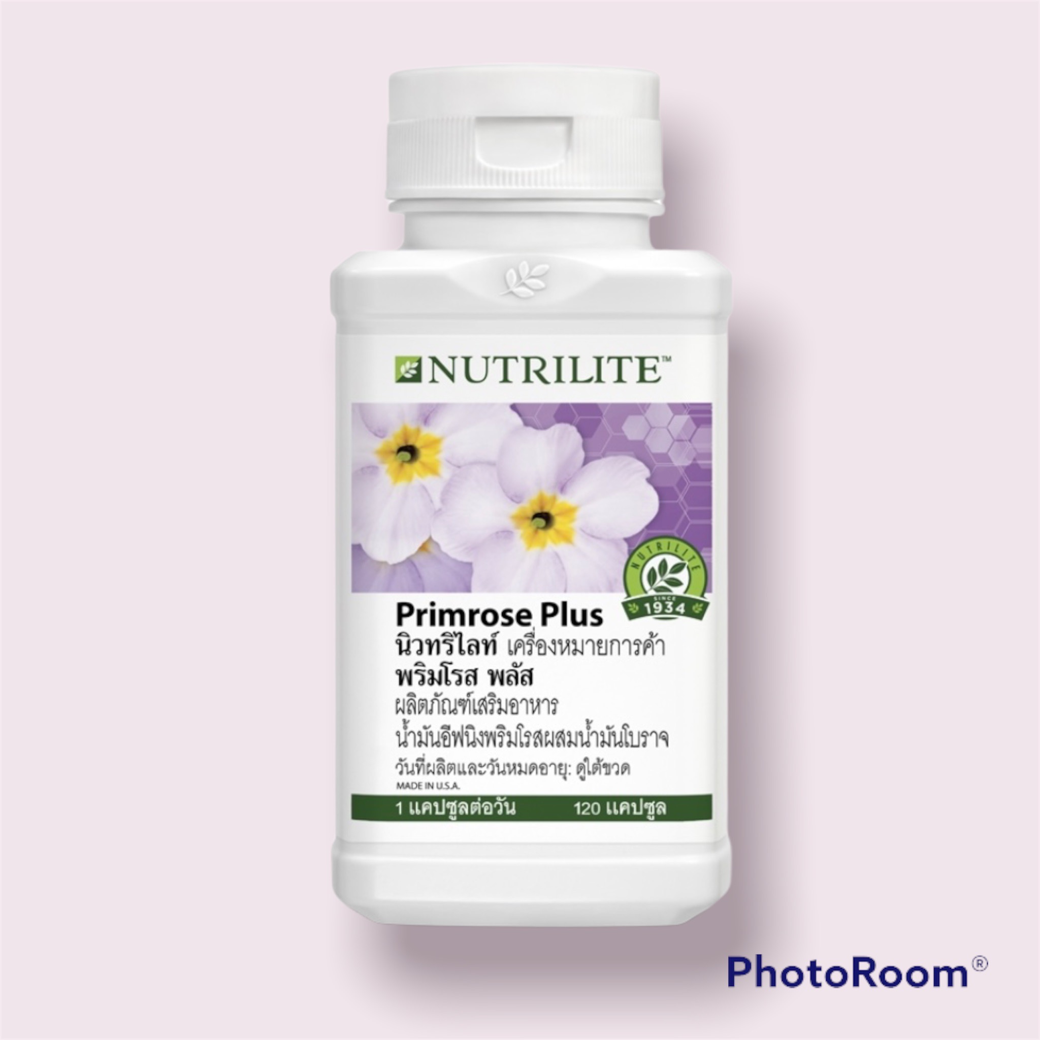 น้ำมันดอกอีฟนิงพริมโรส พริมโรส พลัส นูทริไลท์ Primrose Plus Nutrilite ...