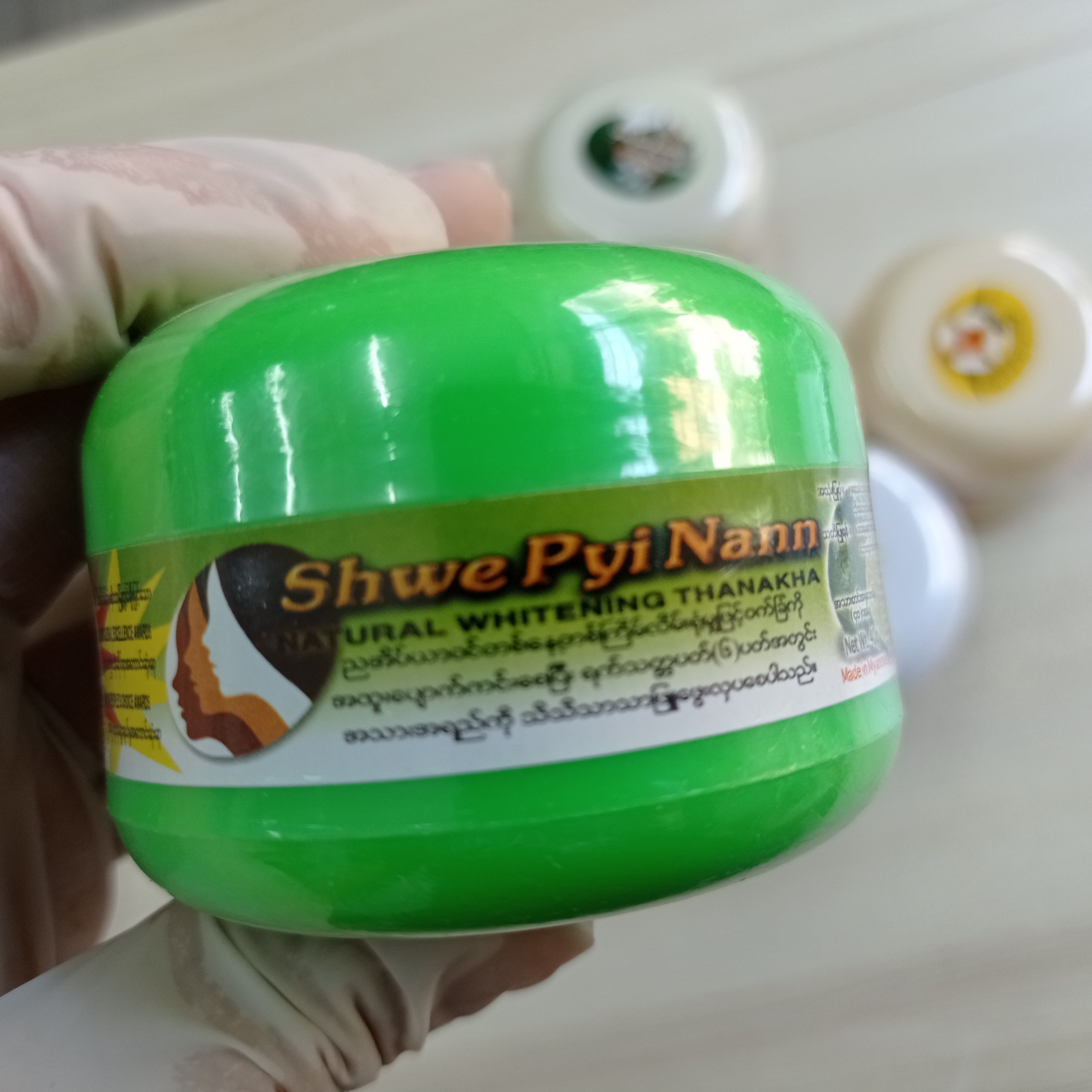 แป้งทานาคา shwe pyi nann ขนาด 50 กรัม - ARR MAN FOR YOU - ThaiPick