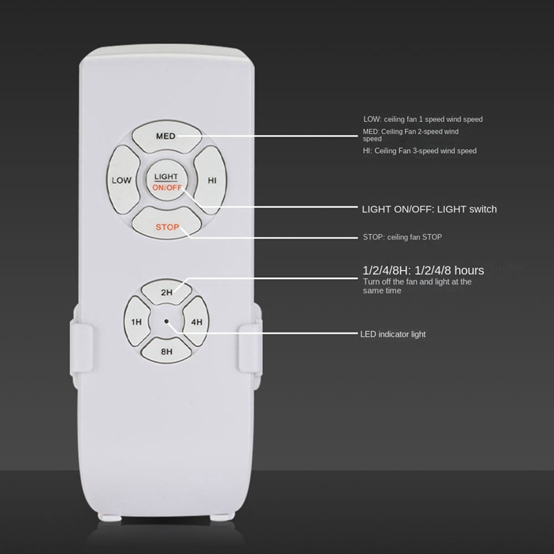 Universal Smart WiFi Fan Switch Ceiling Fan and Light Remote Control ...